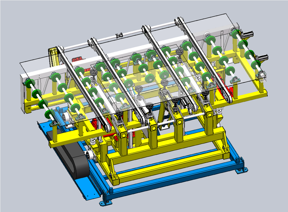 Loading Unloading Conveyor Storage System