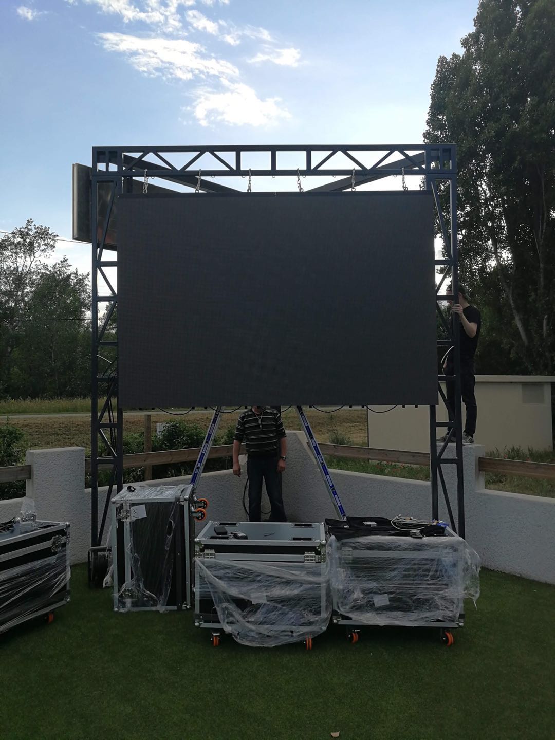 outdoor rental led display