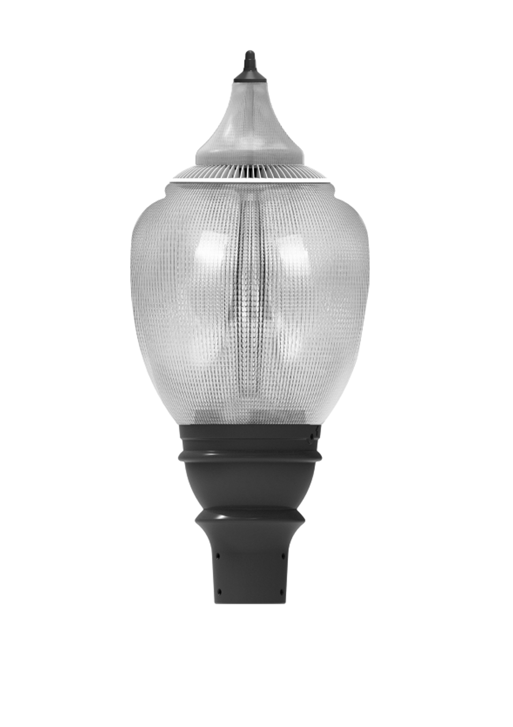 LED Garden Light Pole Top Acorn Lamp