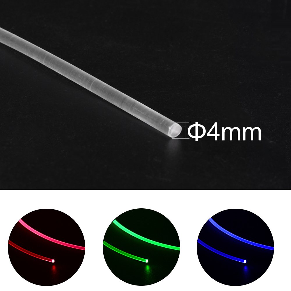 4mm Side Emitting Optic Fiber cable,Side-Emitting Fiber Optic