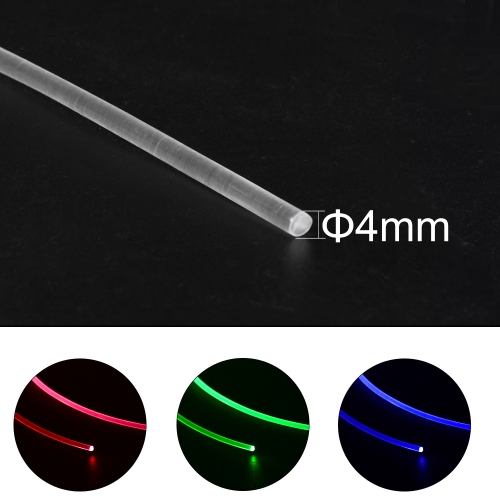 4mm Side Emitting Optic Fiber cable,Side-Emitting Fiber Optic