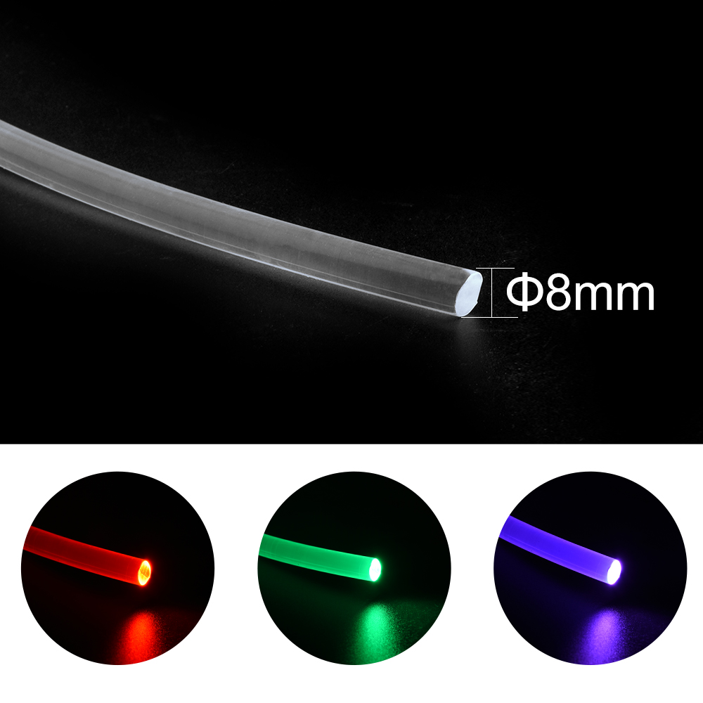 8mm Side Emitting Optic Fiber cable,Side-Emitting Fiber Optic