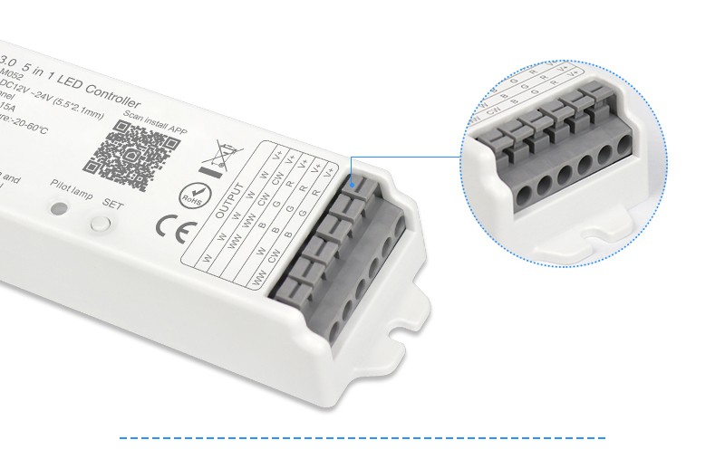 Zigbee 3.0 5 in 1 LED Controller,Zigbee Series