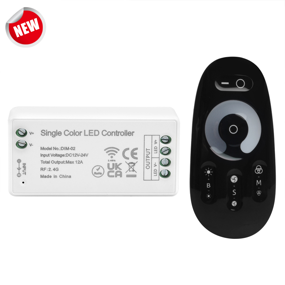 DIM-02 2.4G Single Color Touch LED Controller,Single Color