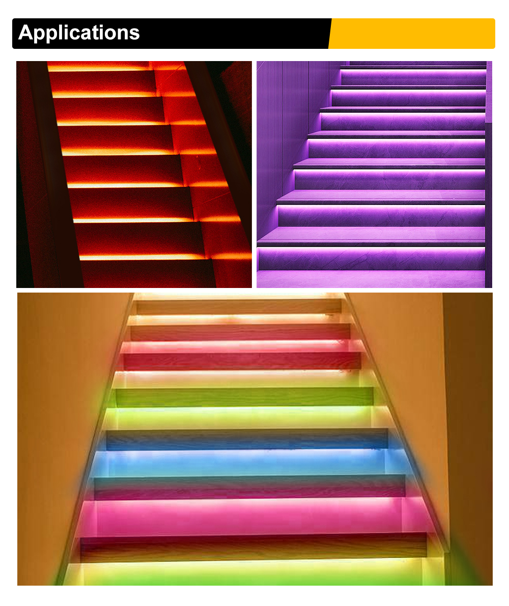 RGB-1 RGB LED Stair Lighting Controller with daylight sensor ...