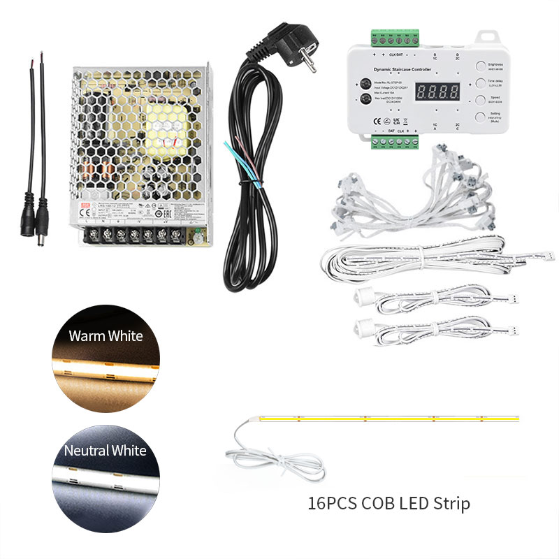 Stair LED Lighting Kit-Plug and Play,Stair LED Lighting Kit