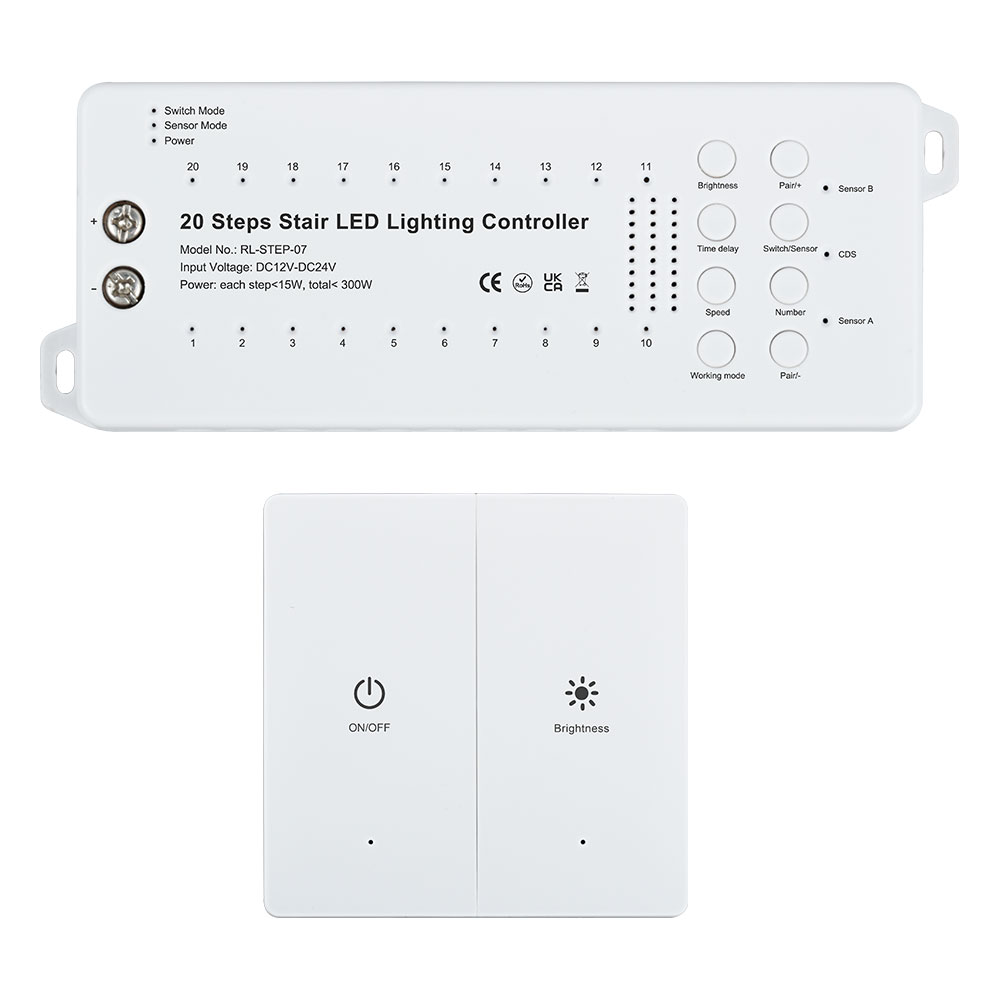 STEP-07 Dynamic Stair Lighting Controller with Daylight sensor ...
