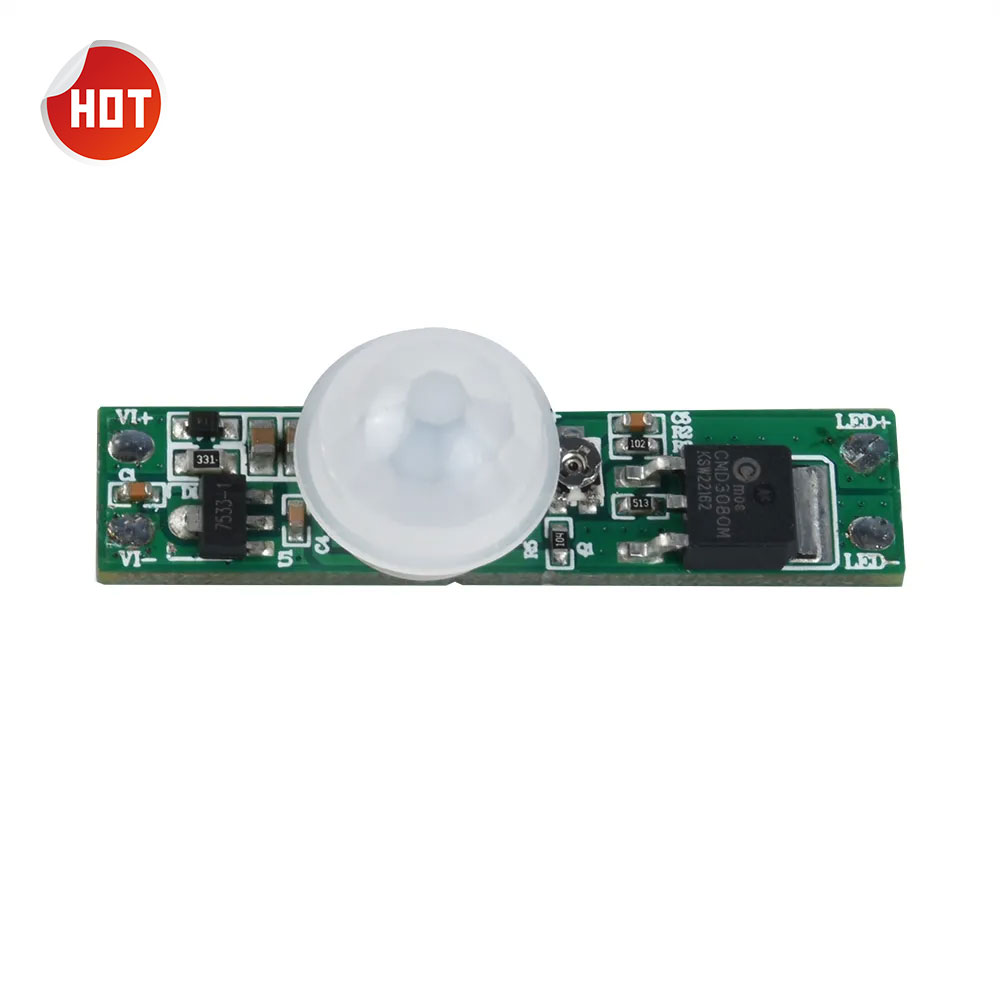 PIR02 DC12V-DC24V PIR Motion Sensor-Delay time adjustable,PIR Sensor