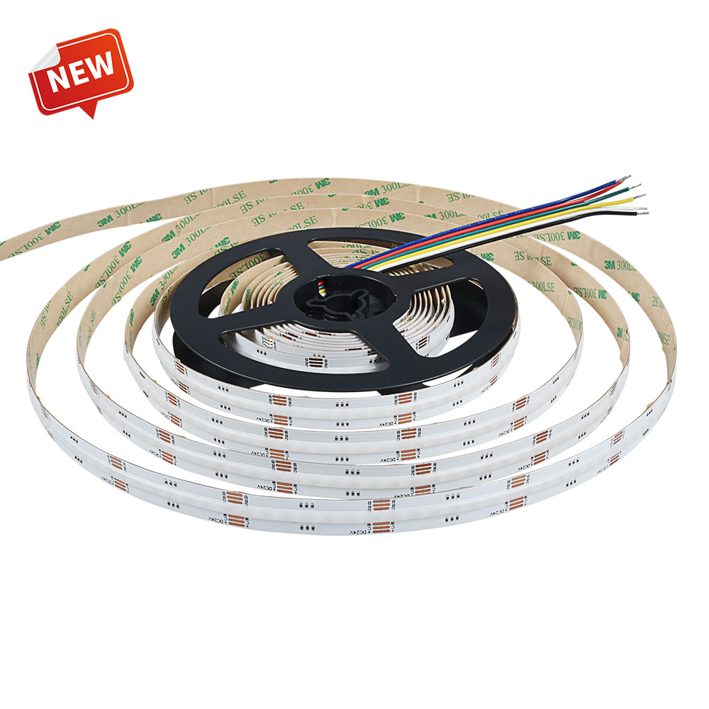 DC24V 840LEDS/M RGB+CCT COB LED Strip,RGB+CCT COB