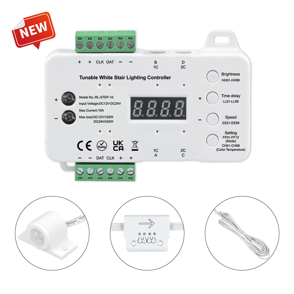 STEP-10 Tunable White Stair Lighting Controller,Basic Series Stair ...