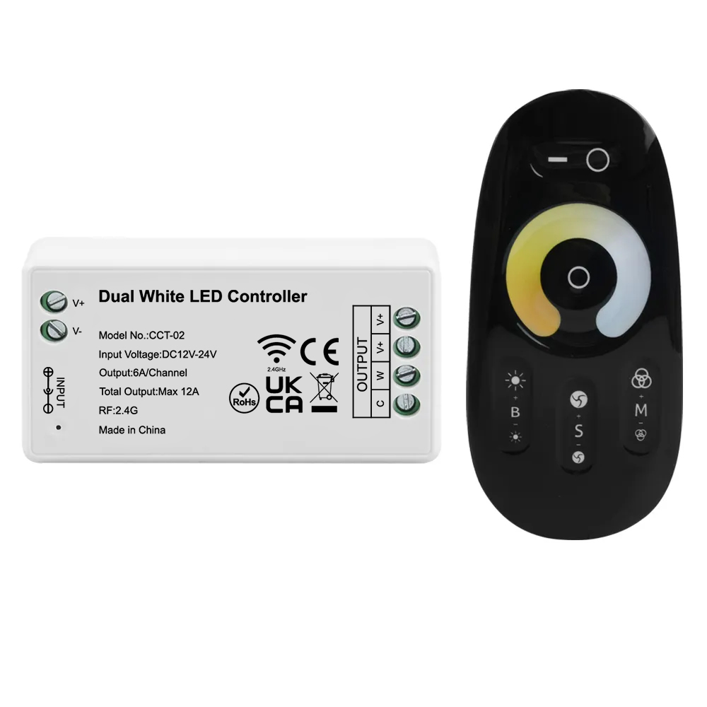 CCT-02 2.4G Dual White LED Controller,2.4G Series