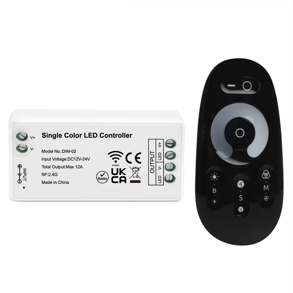 DIM-02 2.4G Single Color Touch LED Controller,2.4G Series