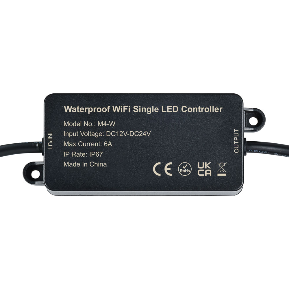 M4-W MagicHome WiFi App Control Waterproof WiFi Single Color LED ...