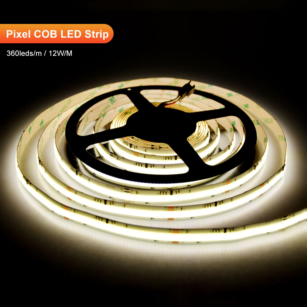 DC24V WS2811 360LEDS/M Pixel COB LED Strip,Pixel COB