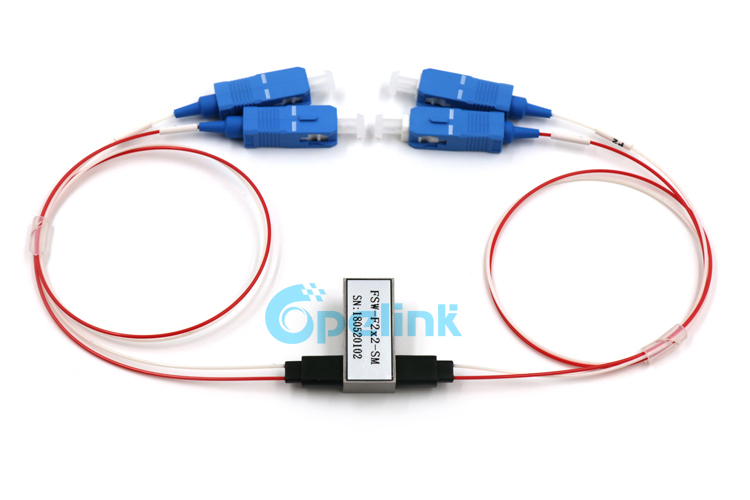 2X2 Fiber Optic Switch - Optical Switch For Fiber Test System | OPELINK