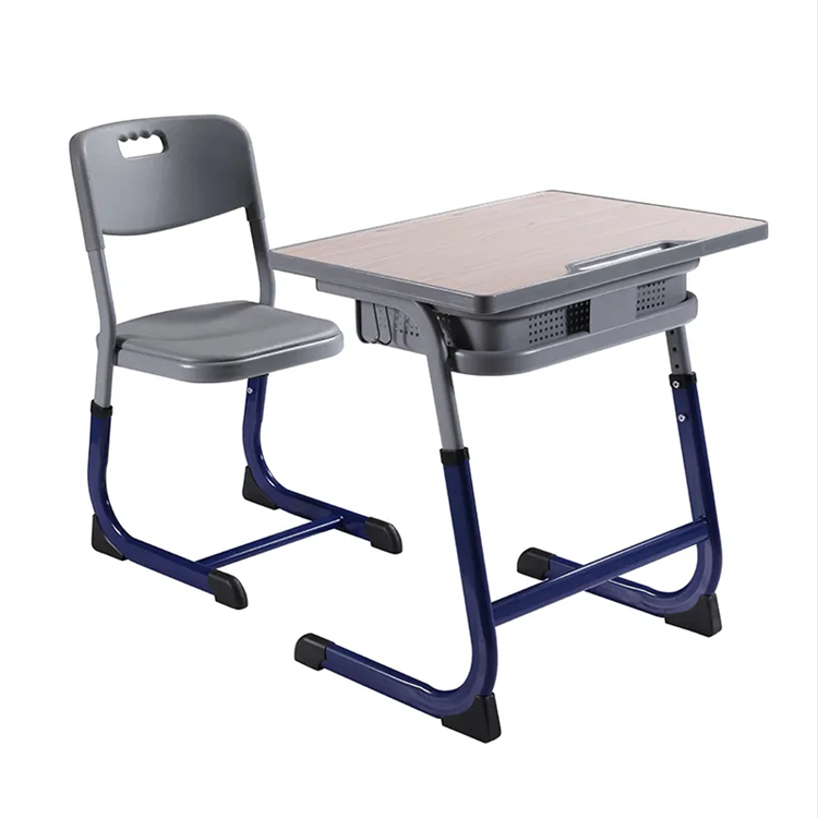 school furniture adjustable student desk and chair