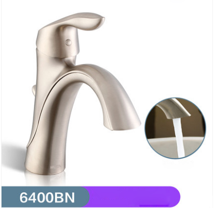 Moen Bathroom Faucets 6400BN Antique Brushed Brass Copper Bathroom Faucet