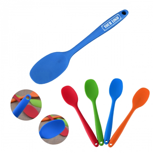 Non-stick Heat Resistant Silicone Mixing Spoons