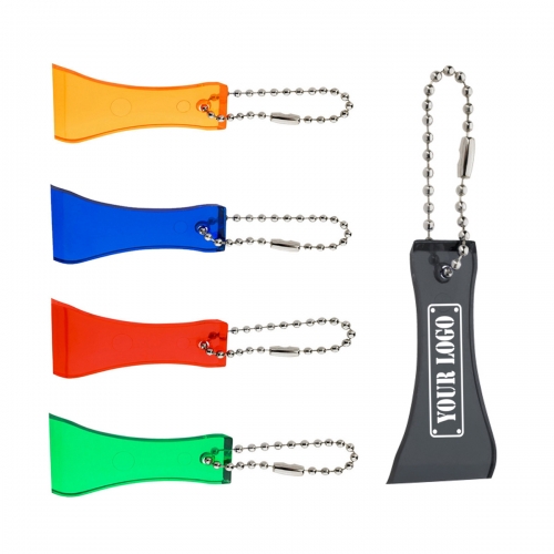 Lottery Scraper Bead Key Chain,Key Chains & Tags