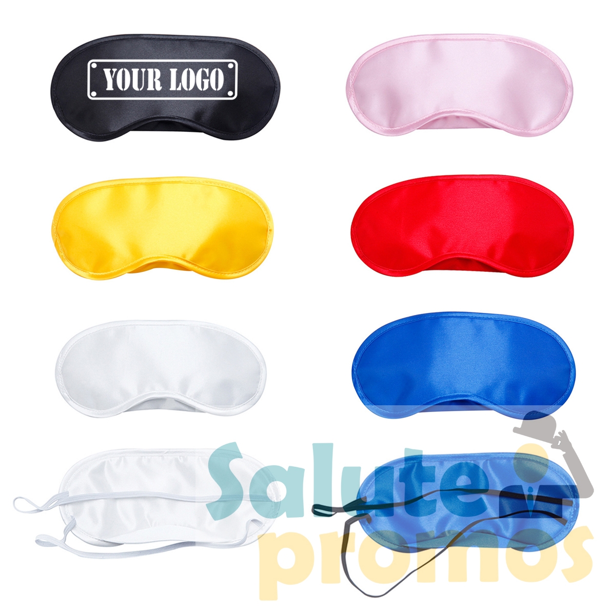 Soft Satin Fabric Sleep Mask,Masks