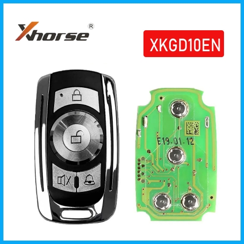 Xhorse XKXH03EN Wire Universal Remote Key Garage Door 4 Buttons Remote ...