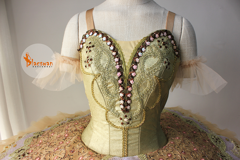 Gold Nutcracker Ballet Costume