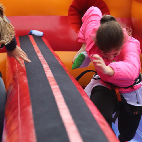 CH Popular Inflatable Bungee Running Game For Rental, Inflatable Bungee ...