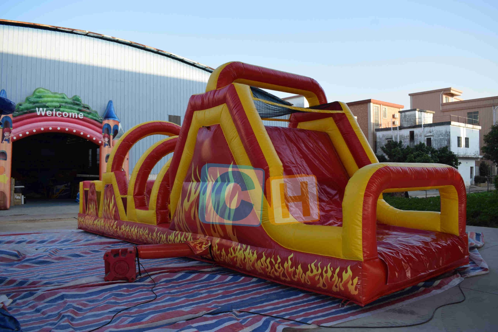 Indoor Inflatable Obstacle Course