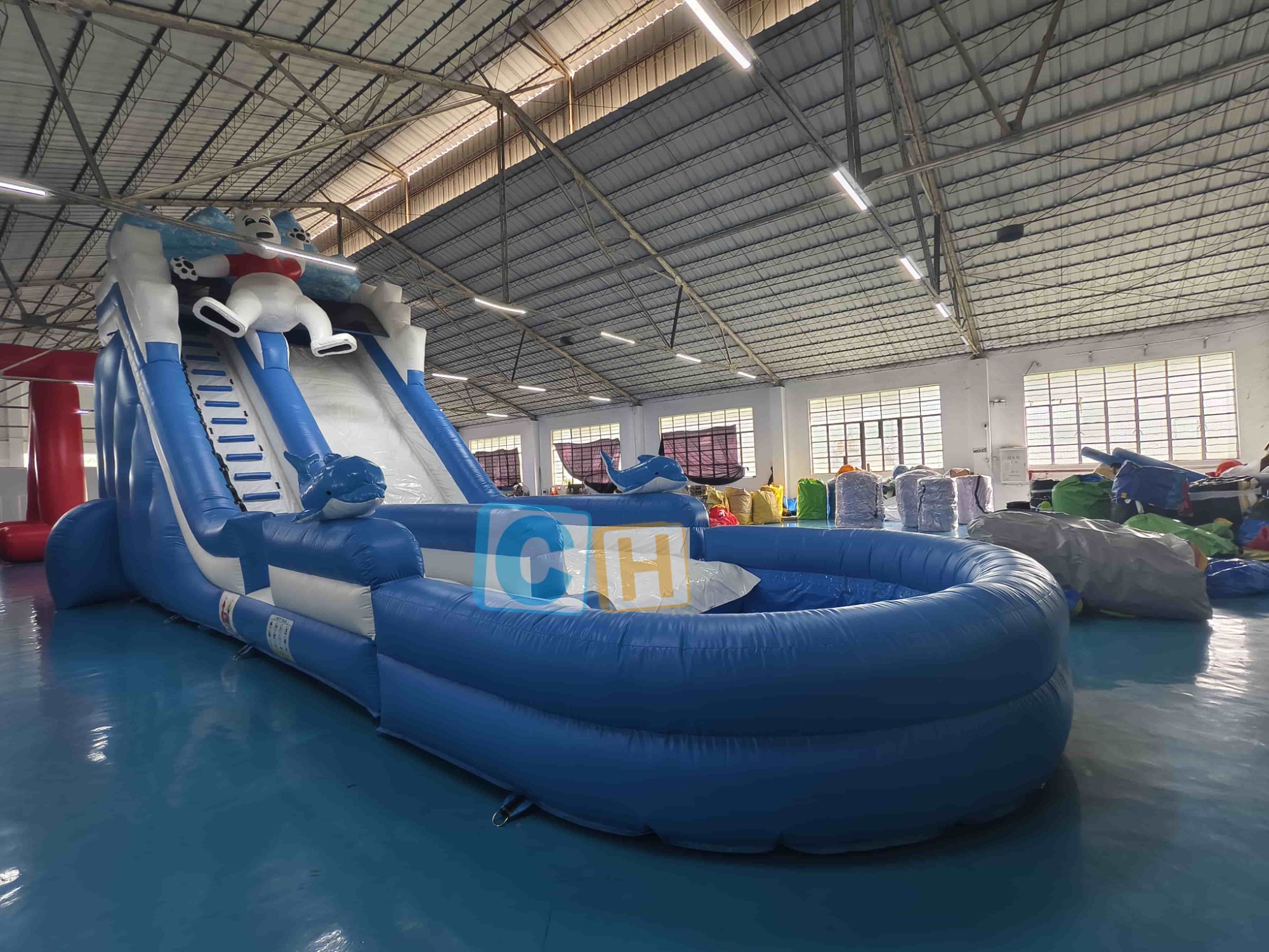 Inflatable commercial water slides for sale