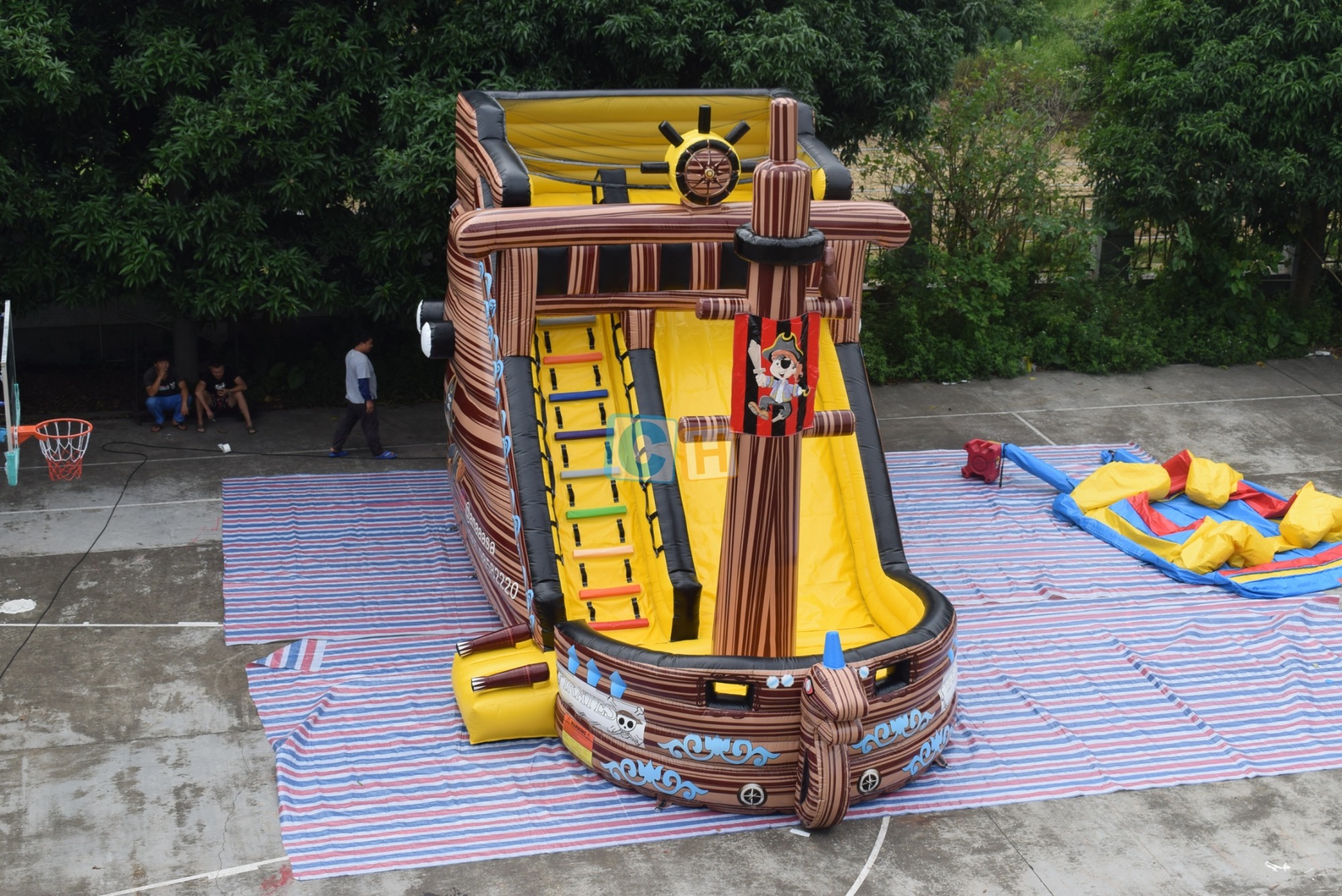 Inflatable Slide Boat