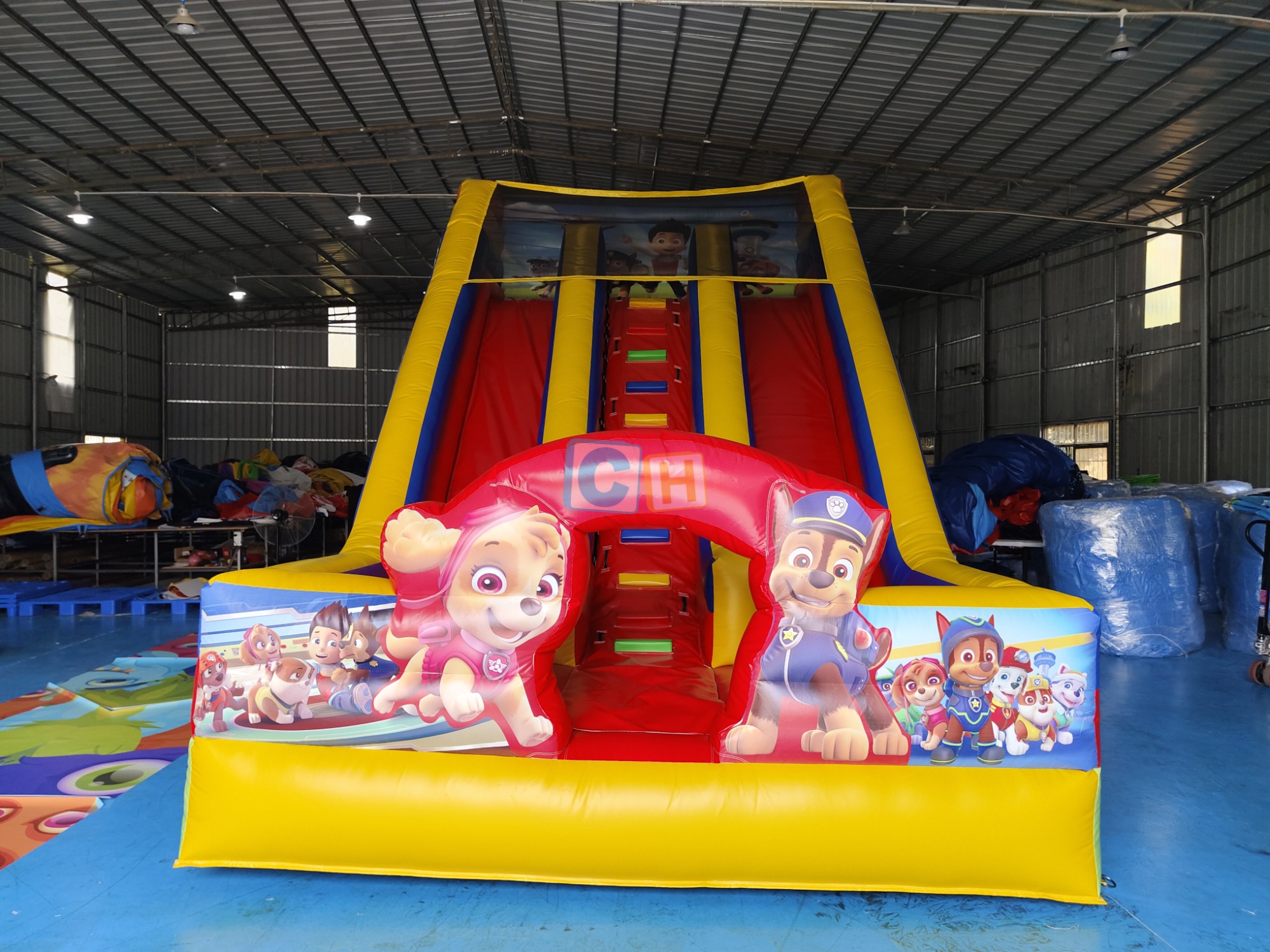 Inflatable Jumper With Slide