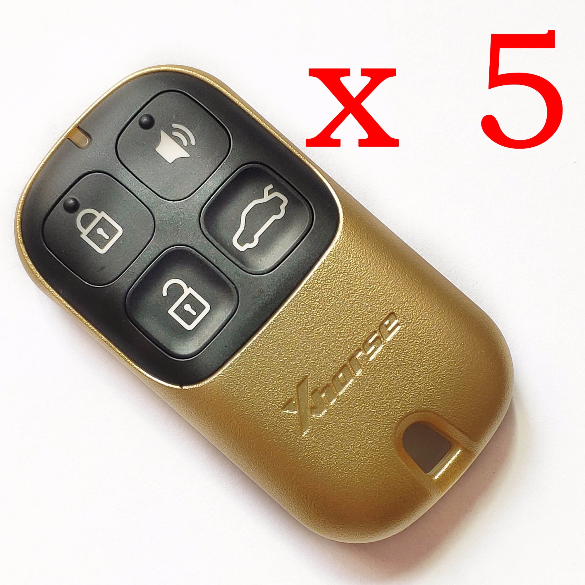 Xhorse Multicolor Universal Remote Key Fob 4 Button for VVDI Key Tool VVDI2