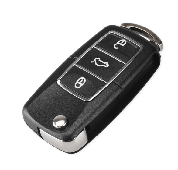 Flip Folding Car Key Shell Fob Case For Volkswagen Vw Jetta Golf Passat ...