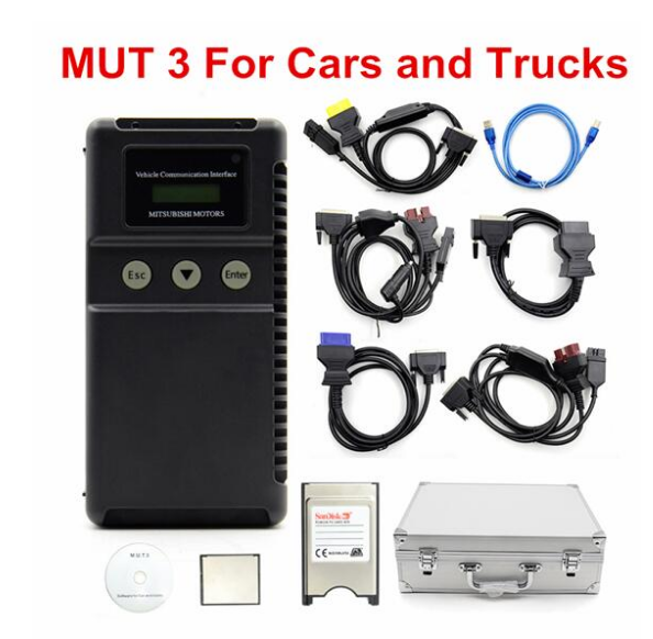 Multi-language MUT-3 Support ECU Programmer Mitsubishi MUT3 MUT 3 Car ...