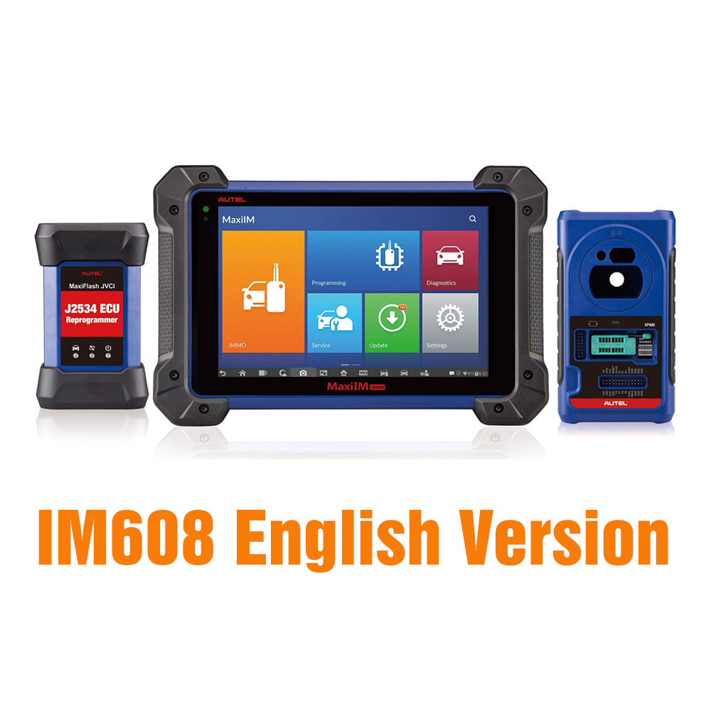 Autel MaxiIM IM608 Diagnostic Key Programming and ECU Coding Tool Same ...
