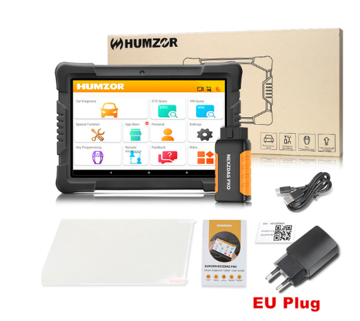 Humzor NexzDAS Pro Full System Auto Diagnostic Tool OBD2 Scanner with ...
