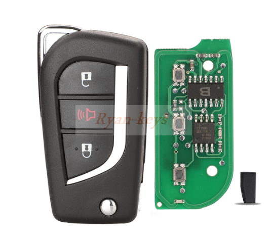 2/3 Buttons Remote Car Key Control For Toyota prius 2 hilux etios vios ...