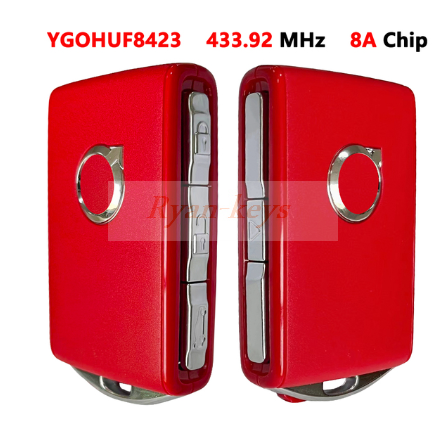 Original 4 Button Smart Remote Car Key 8A Chip 433Mhz for Volvo S90 S60 ...