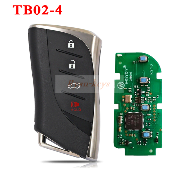 KEYDIY KD 8A TB Smart Key Remote TB01 TB02 TB36 for Toyota Corolla RAV4 ...