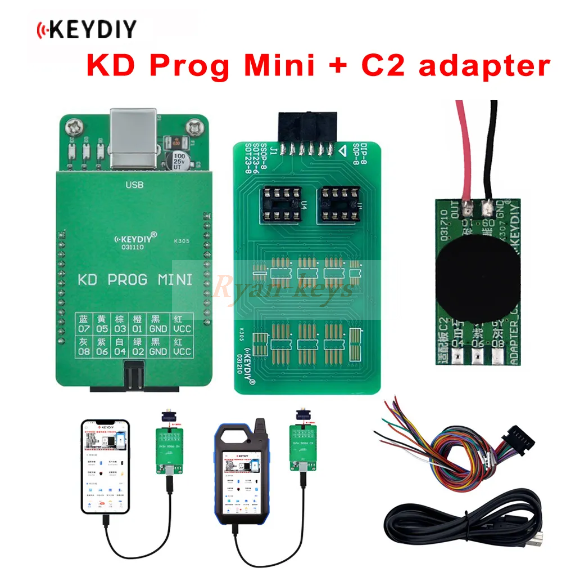 Original KEYDIY KD PROG MINI Reading Dashboard Data Support V W MQB ...