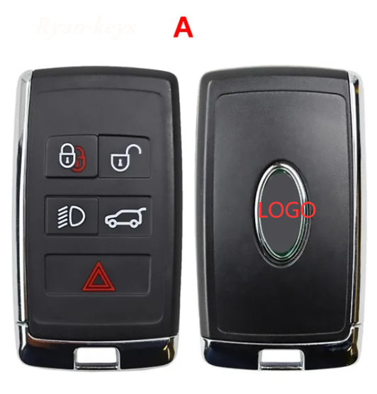 Original Quality 5 Button Smart Key Cover For Jaguar Land Range Rover ...