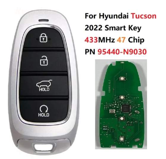 Smart Key for Hyundai Tucson 2022 PN 95440-N9020 95440-N9030 95440 ...