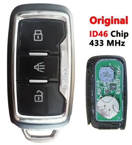 Original Keyless Go Smart Key 433Mhz 4A Or 47 Chip For Chery Jetour X70 ...