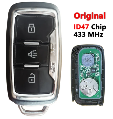 Original Keyless Go Smart Key 433Mhz 4A Or 47 Chip For Chery Jetour X70 ...