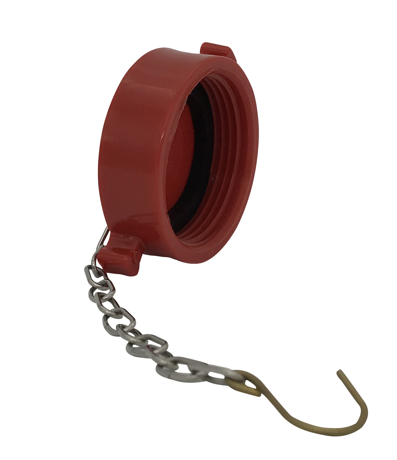 (2 Pack) 1-1/2" NST/NH Plastic Fire Hose Connection Standpipe Cap,Fire ...