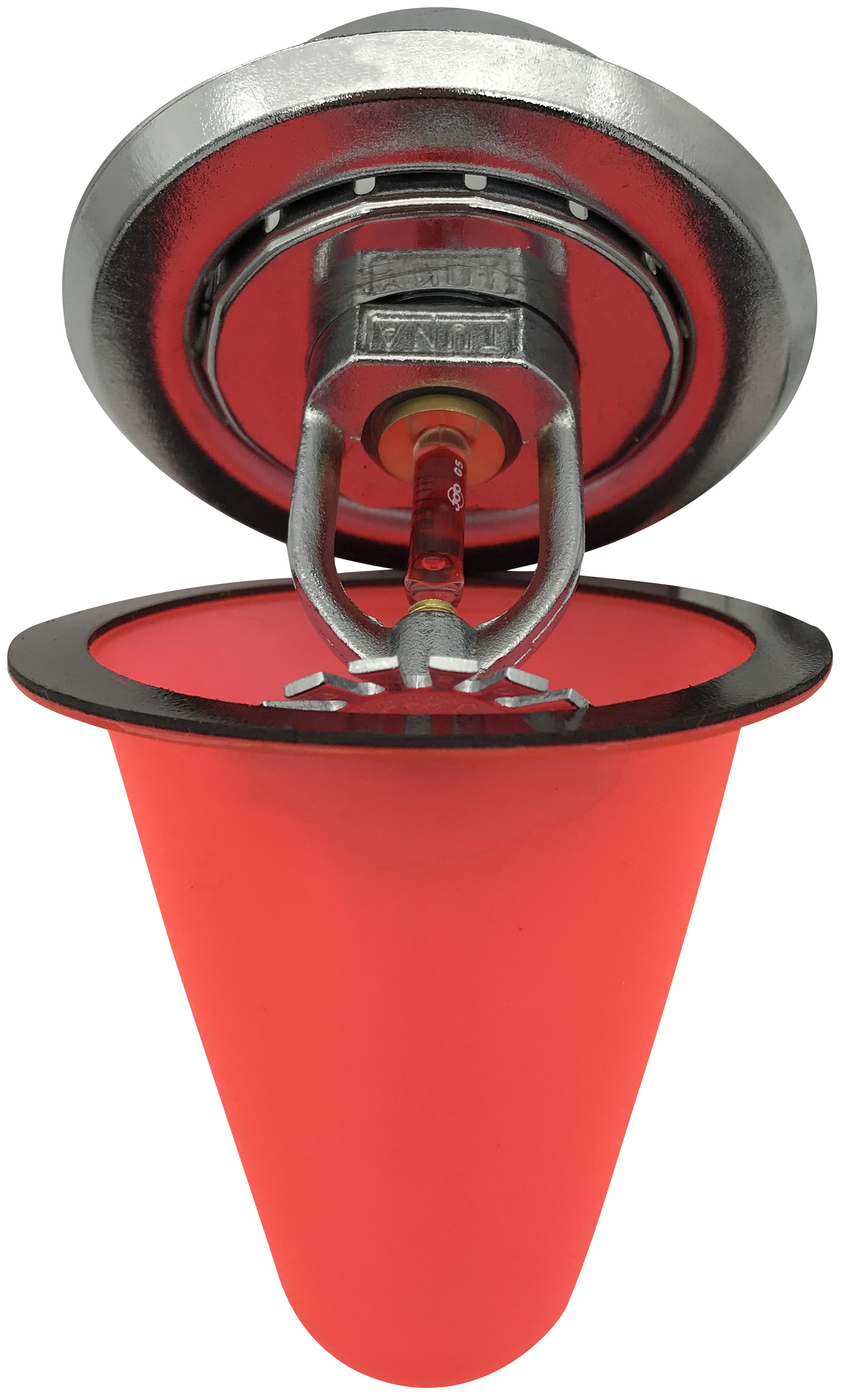 (6 Pack) 1/2" Fire Sprinkler Escutcheon Chrome