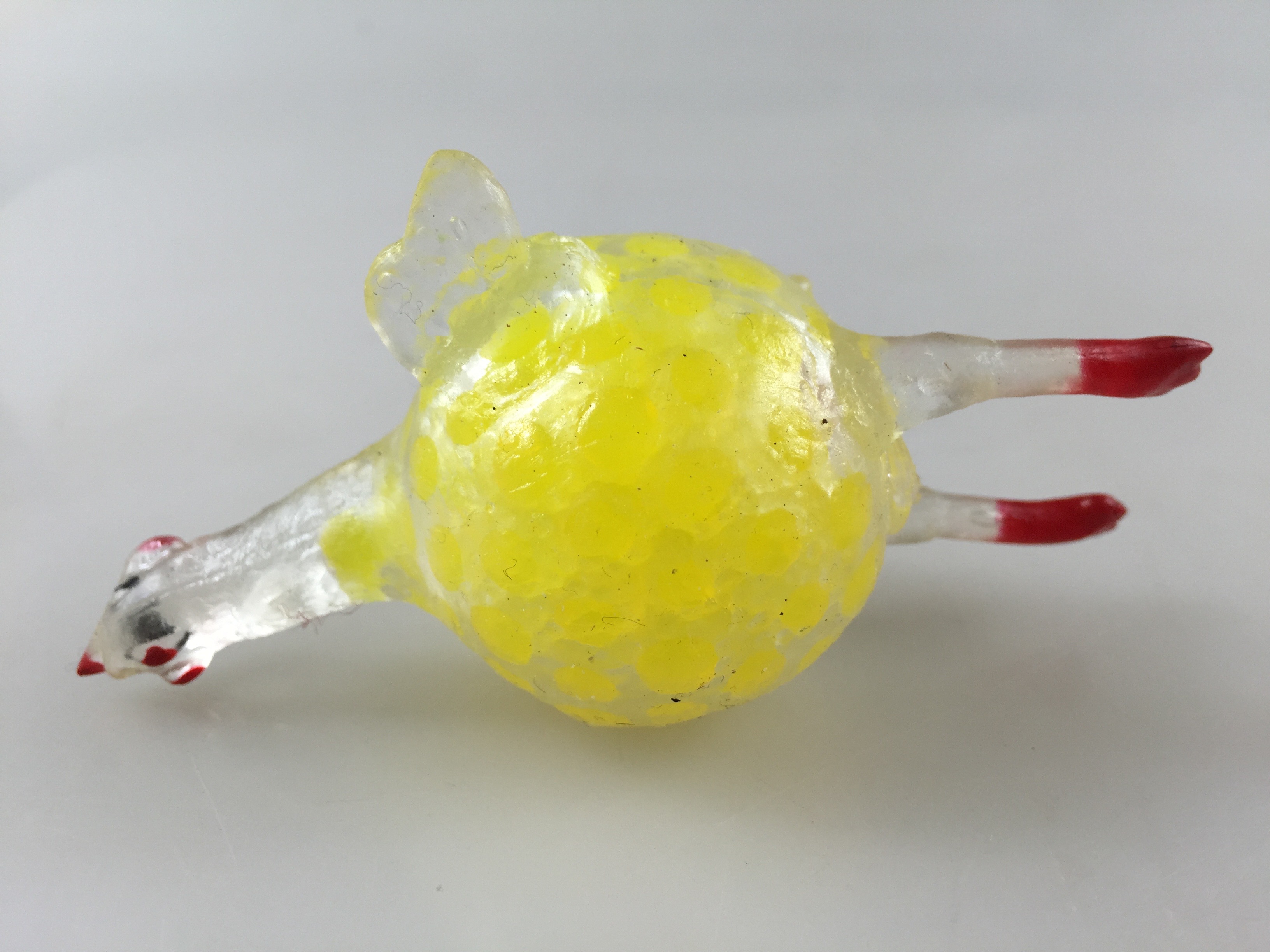 TONGLEFUN Chicken Bead Ball Squeeze Toy，Water Ball，Cute Mochi Squishy ...