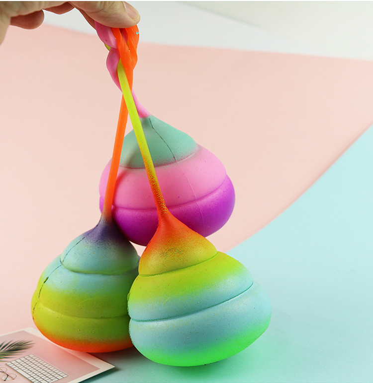 TONGLEFUN Yoyo Colored Poo Squishies Squishy Toys, Animals Squishies ...