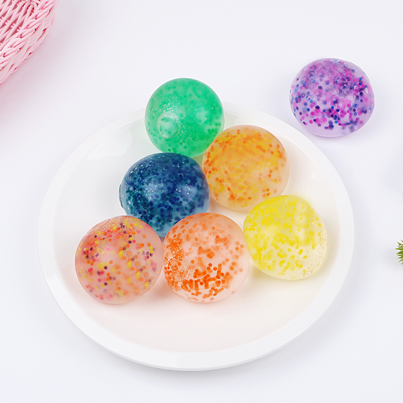 TONGLEFUN Cute Foam Particle Air Globe Suger Stress Ball，Mochi Squishy ...
