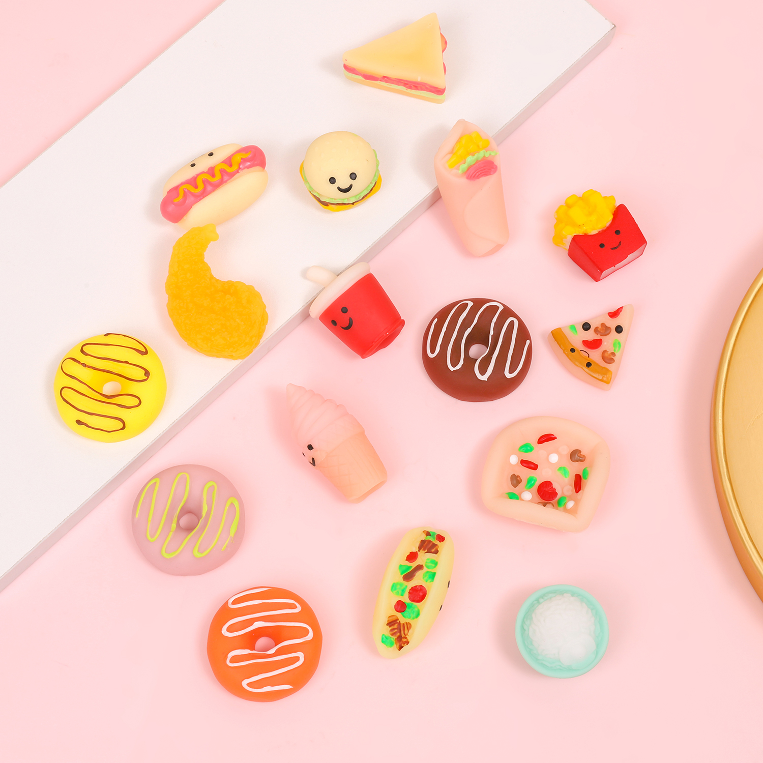 TONGLEFUN Squeeze Similated Food，Mochi Squishy Toys, Kawaii Squishies ...